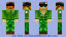 IRA solider Minecraft Skin