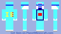 Ice Boy Minecraft Skin