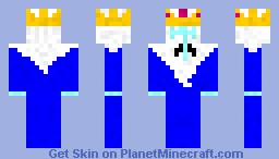 Ice King Minecraft Skin