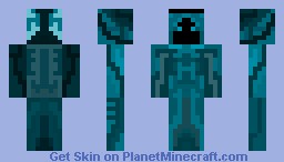 Ice mage Minecraft Skin