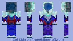 Ice Planet Spaceman Minecraft Skin