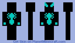 Ice Elemental Venom Minecraft Skin