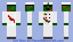 Ice cream sellin' zombie Minecraft Skin