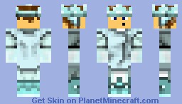 Novice Ice Wizard Minecraft Skin
