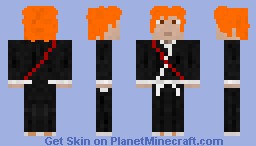 Ichigo Kurosaki Minecraft Skin