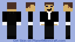 Suit Man Minecraft Skin