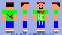 I love Utopia Craft Minecraft Skin