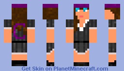 Server Crew (Female) Minecraft Skin
