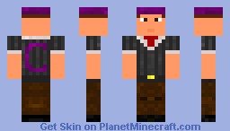 Server Crew Skin Minecraft Skin