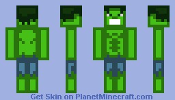 Block Hulk Minecraft Skin