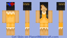 Native American Girl Minecraft Skin