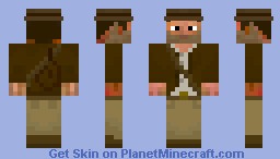 Indiana Jones Minecraft Skin