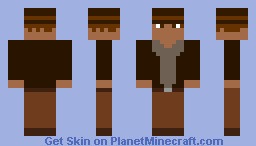Indiana Jones Minecraft Skin