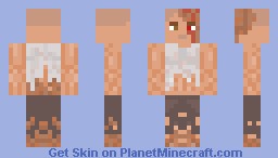 Infected Human Survivor Minecraft Skin