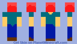 Survivor inside Minecraft Skin