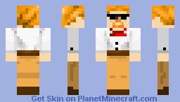 Invisible Man Minecraft Skin