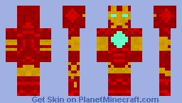 Iron Man Minecraft Skin
