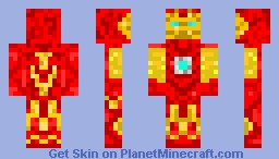 Iron Man Minecraft Skin