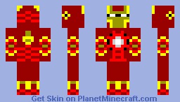 Iron Man Minecraft Skin