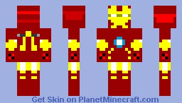 Iron Man Minecraft Skin