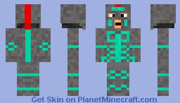 Iron Knight (CYBERPUNK) Minecraft Skin
