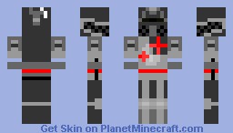 Iron Knight of Malta Minecraft Skin