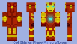 Iron Man Minecraft Skin