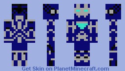 Iron Man Mark 30 (Blue Steel) Minecraft Skin