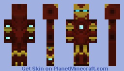 Iron Man Minecraft Skin