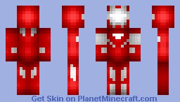 Iron Man [Silver Centurion] Minecraft Skin