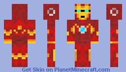 Iron Man Minecraft Skin