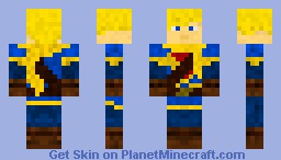 Isaac - Golden Sun Minecraft Skin
