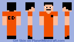 SCP Class D Minecraft Skin