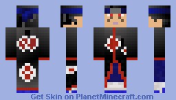 Itachi Uchiha Minecraft Skin