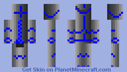 Killer robot Minecraft Skin