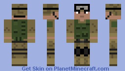 U.S Spec Ops V2 Minecraft Skin
