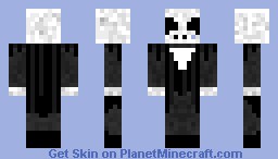Jack Skellington Minecraft Skin