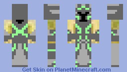 Jade Dragon Knight Minecraft Skin