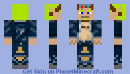 Jak (Jak X) Minecraft Skin