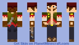 Zombie hunter Frenchie Minecraft Skin