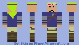 Jak from Jak and Dexter Minecraft Skin