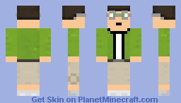 Jake English from Homestuck Minecraft Skin