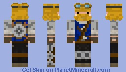 Bearded Dwarf Engineer Minecraft Skin