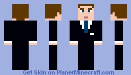 James Bond Minecraft Skin