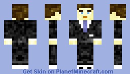 James Bond Minecraft Skin