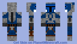 jango fett Minecraft Skin