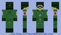 Japanese Pilot - WW2 Minecraft Skin