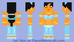Princess Jasmine Minecraft Skin