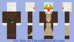Jedi Knight, Race: Chicken Minecraft Skin