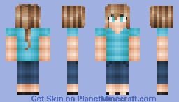 Jess alternate Design Minecraft Skin